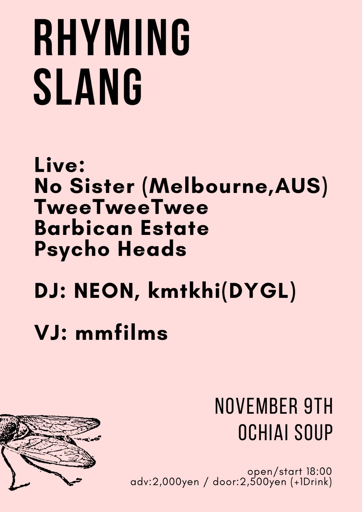 2019.11.09 (Sat) Rhyming Slang – soup